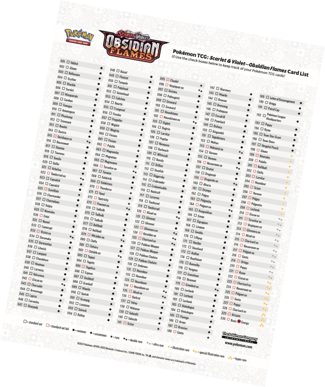 Card Gallery | Pokémon TCG: Scarlet & Violet—Obsidian Flames